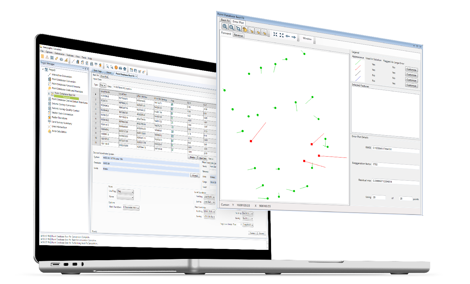 Kalkulator Geografik - Global Mapper ID